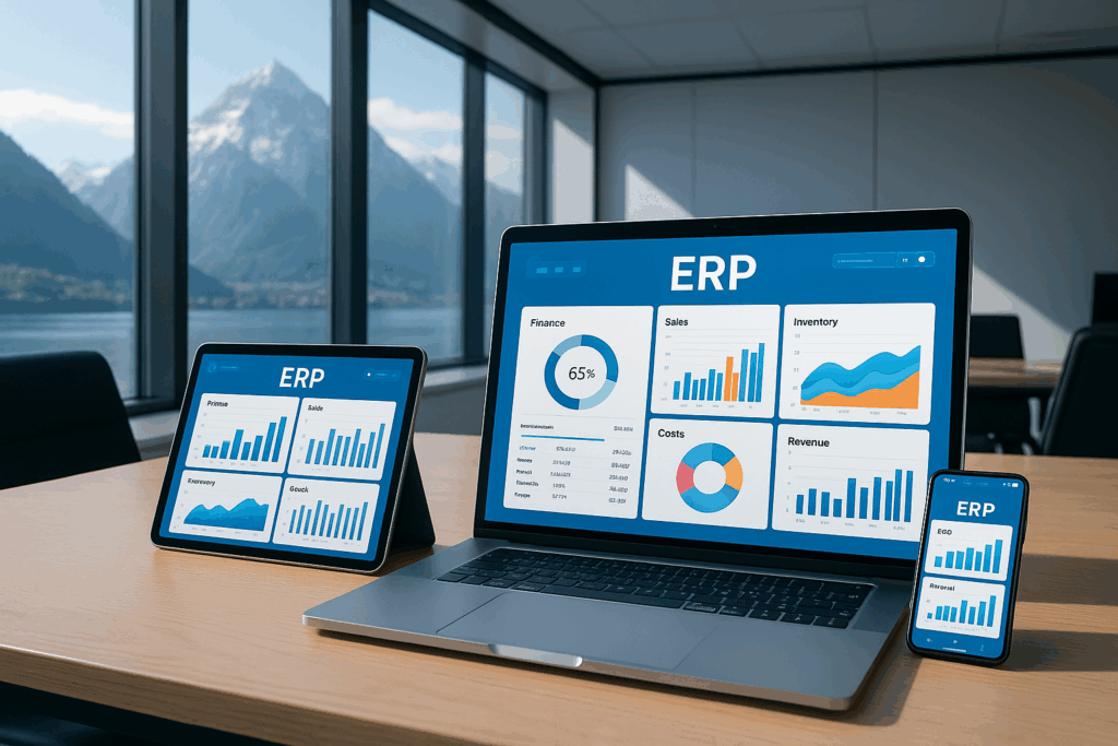 ERP Software KMU Schweiz | Der ultimative Guide für 2025 - redPoint